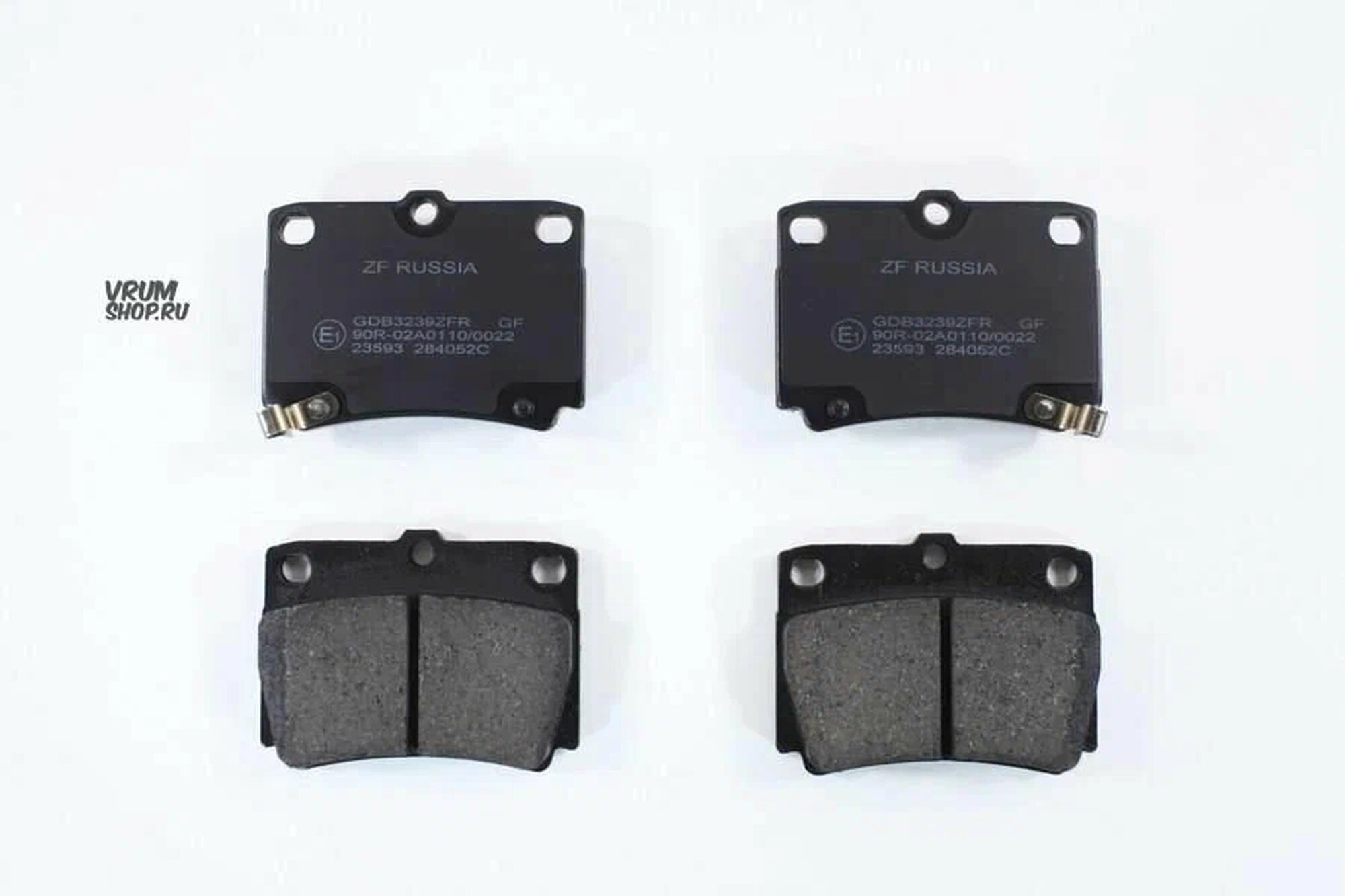 Тормозные колодки ZF Russia GDB3239ZFR для а/м Mitsubishi Pajero Sport