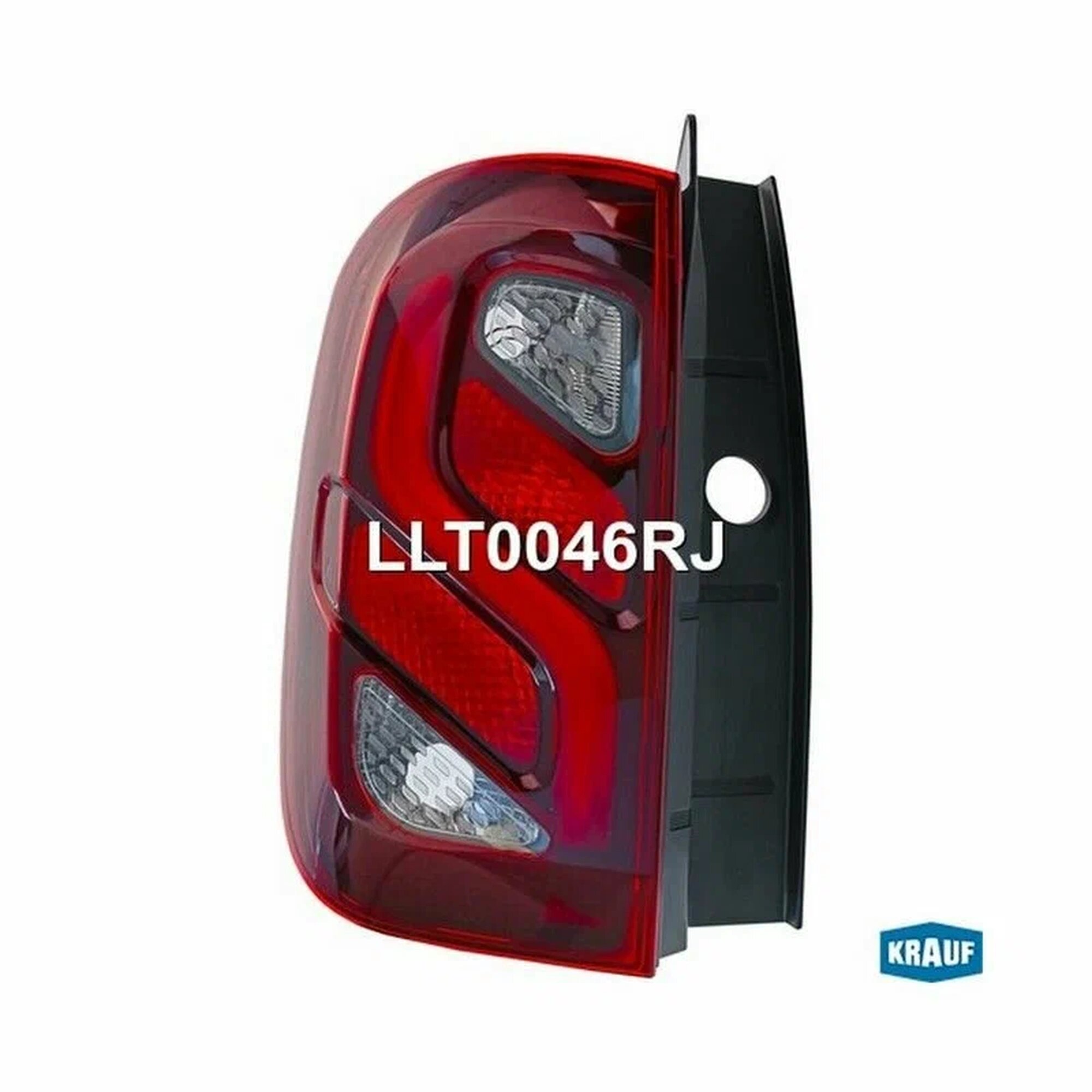 Фонарь KRAUF LLT0046RJ, задний, левый, для Renault Duster 2015-2019