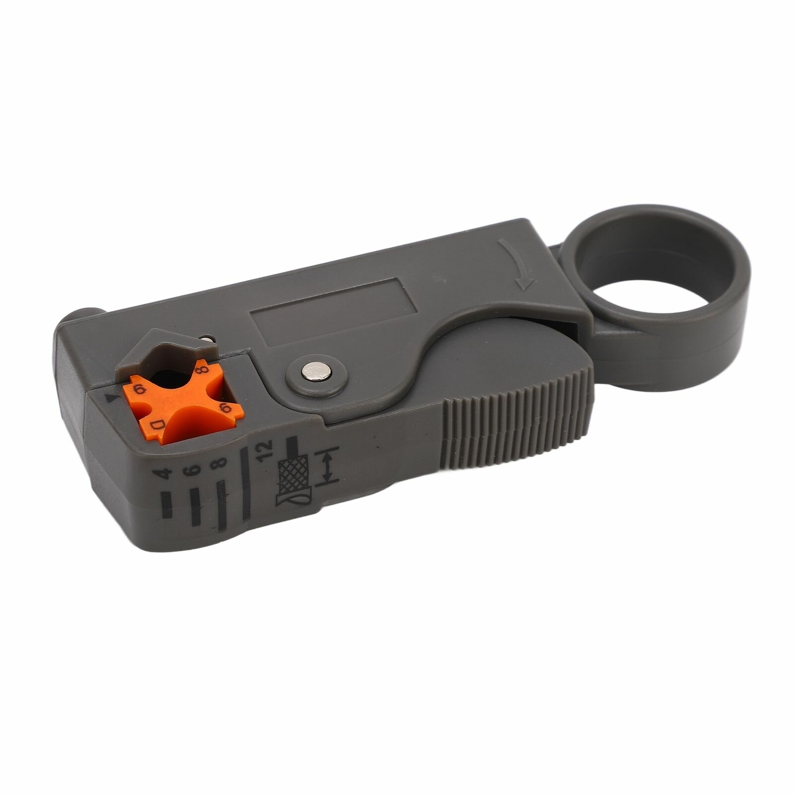 Комплект щипцов для коаксиального кабеля со стриппером и 20 разъемами F, регулируемый инструмент для обжима троса