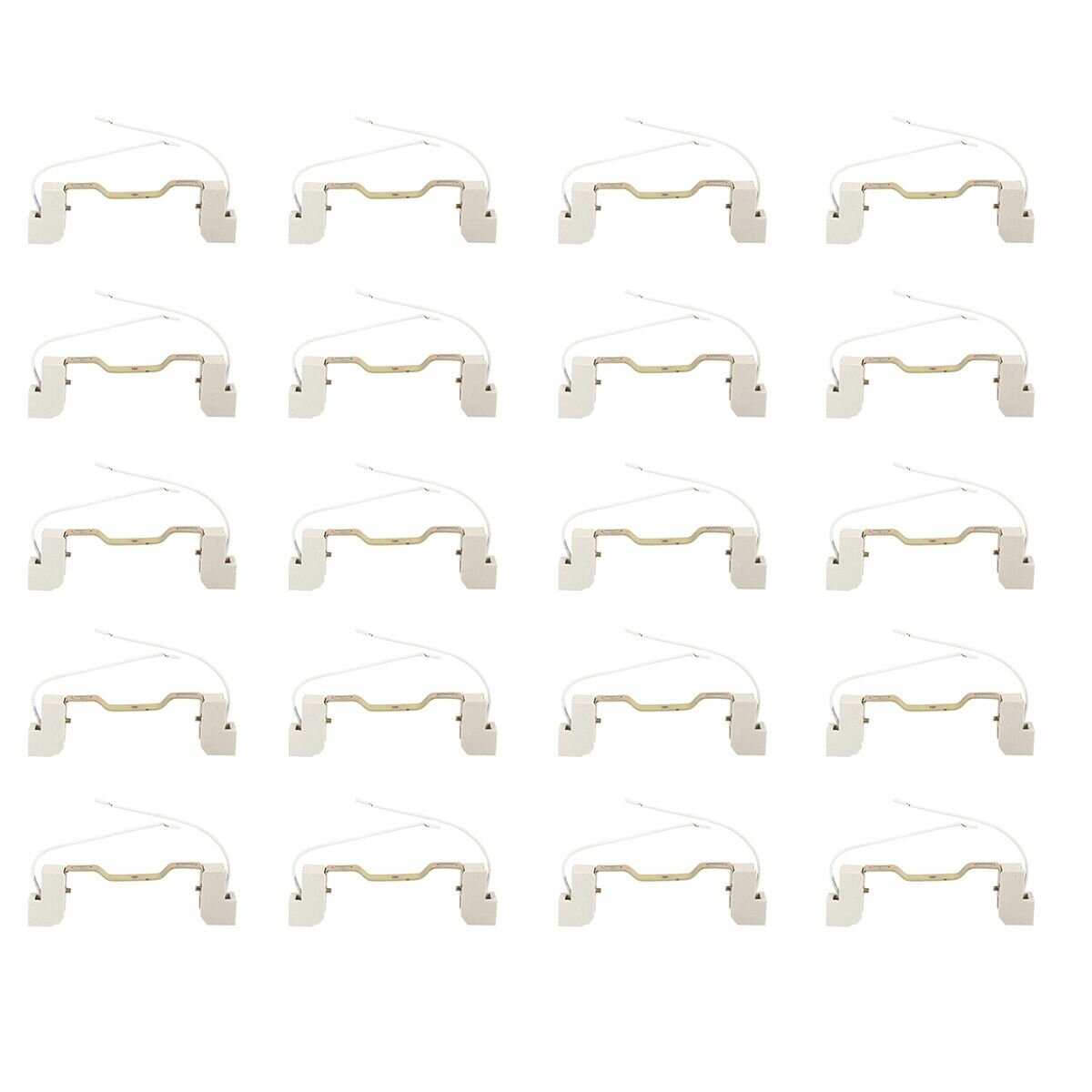 20X R7S Патрон для лампы, разъем для держателя лампы, металлическая керамическая ручка для прожектора, 118 мм