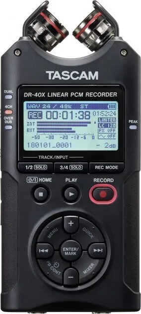 Диктофон TASCAM DR-40X