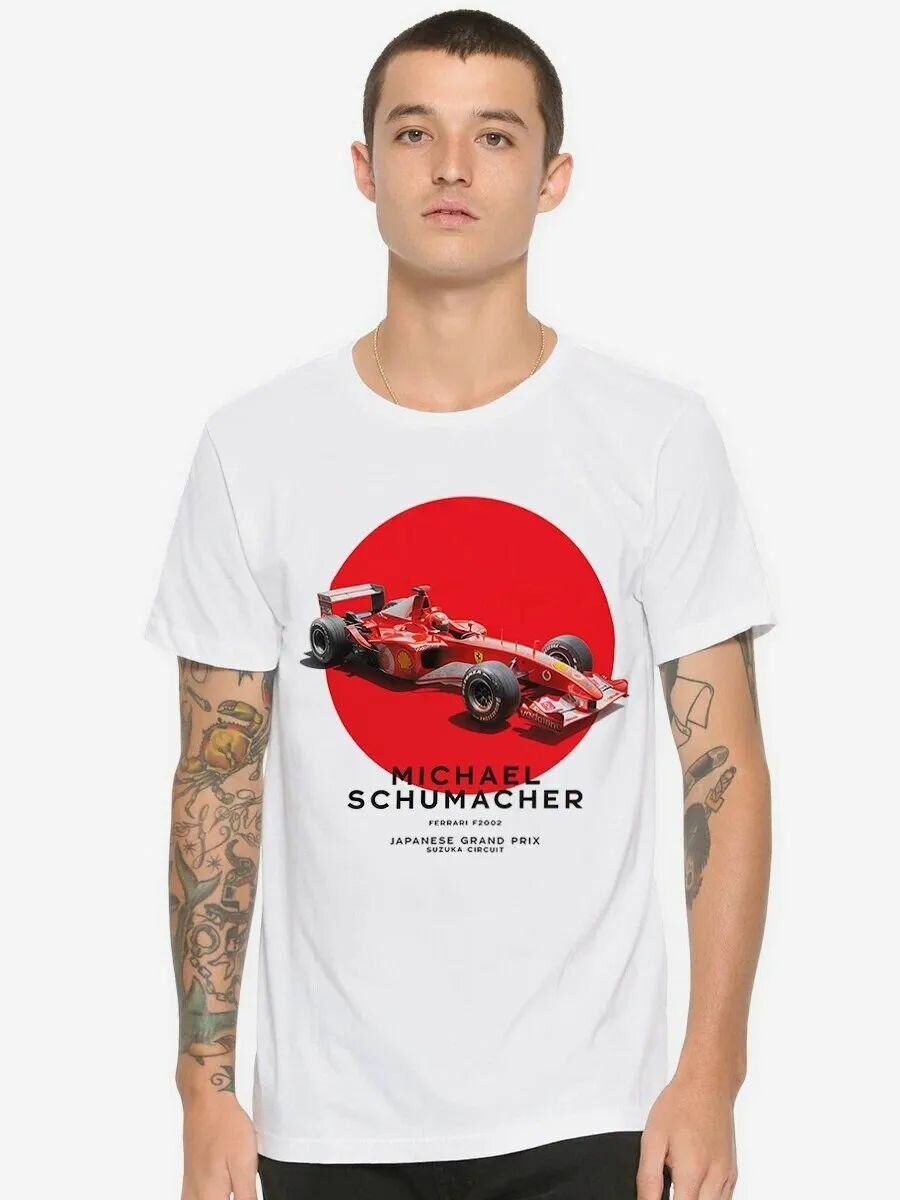 Футболка Михаэль Шумахер / Формула 1 / Мужская