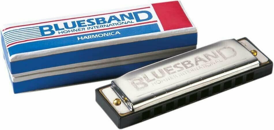 HOHNER Blues Band 10-дырочная губная гармоника для начинающих и студентов