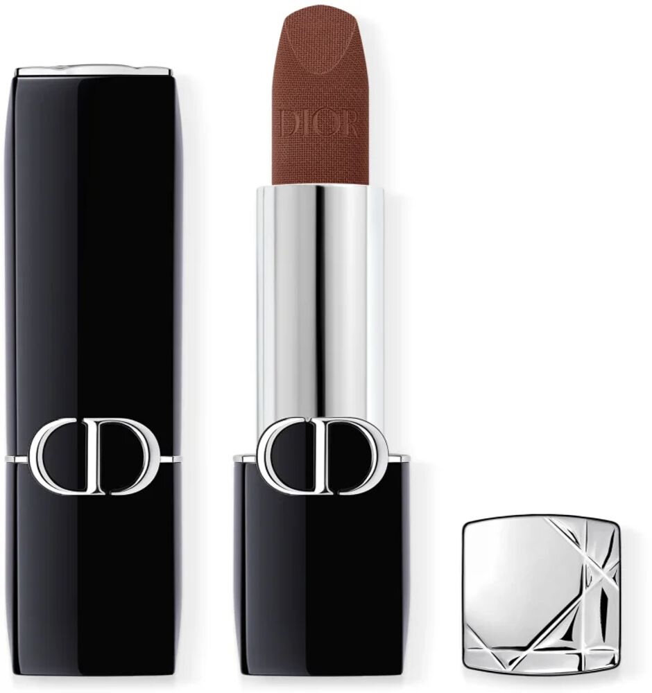 Губная помада DIOR Rouge Dior 3.5 г | Бархатный финиш и увлажнение |Тон 400 Nude Line Velvet