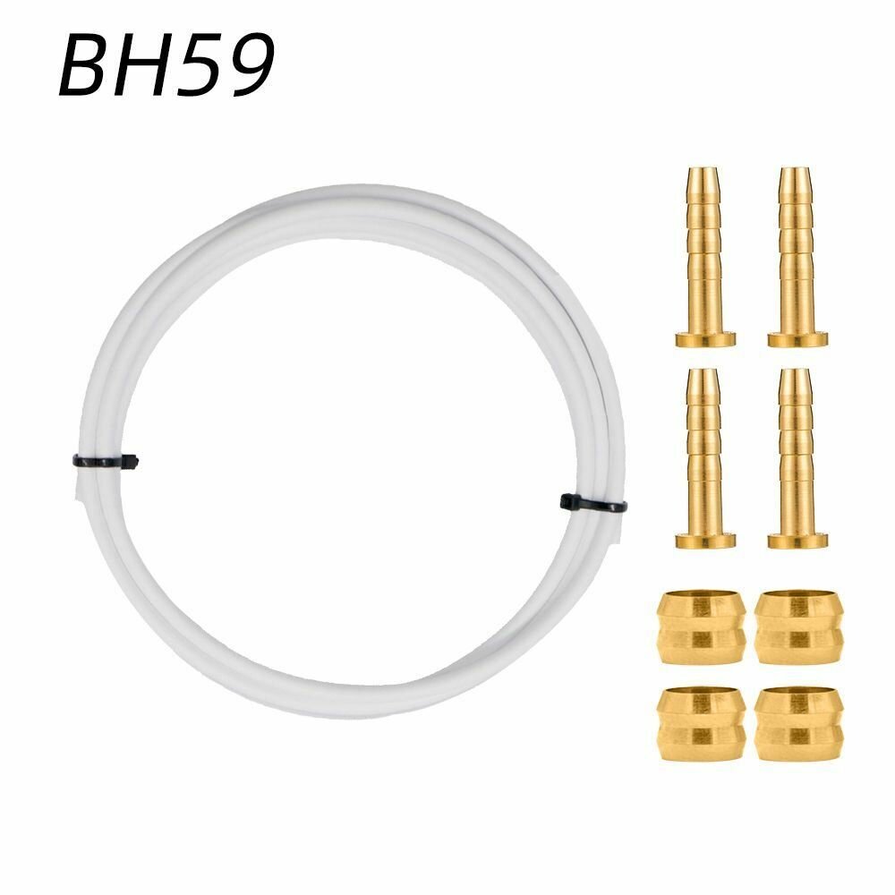 Гидролиния SHIMANO BH59, комплект (гидролиния Белый 2,5м + 4 оливки)