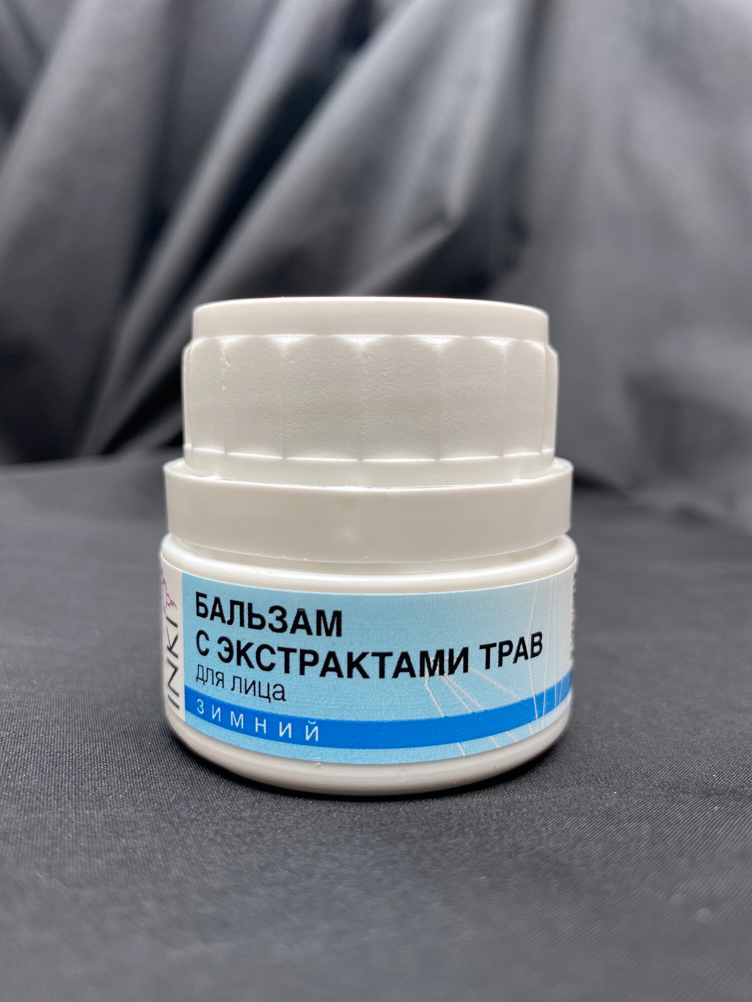 Бальзам с экстрактами трав для лица Inki Profi, зимний, серия "Криосфера", 35 + 10 мл