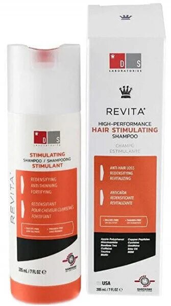 DS Laboratories REVITA High-Performance Hair Stimulating Shampoo 250ml - for Men, Against Hair Loss