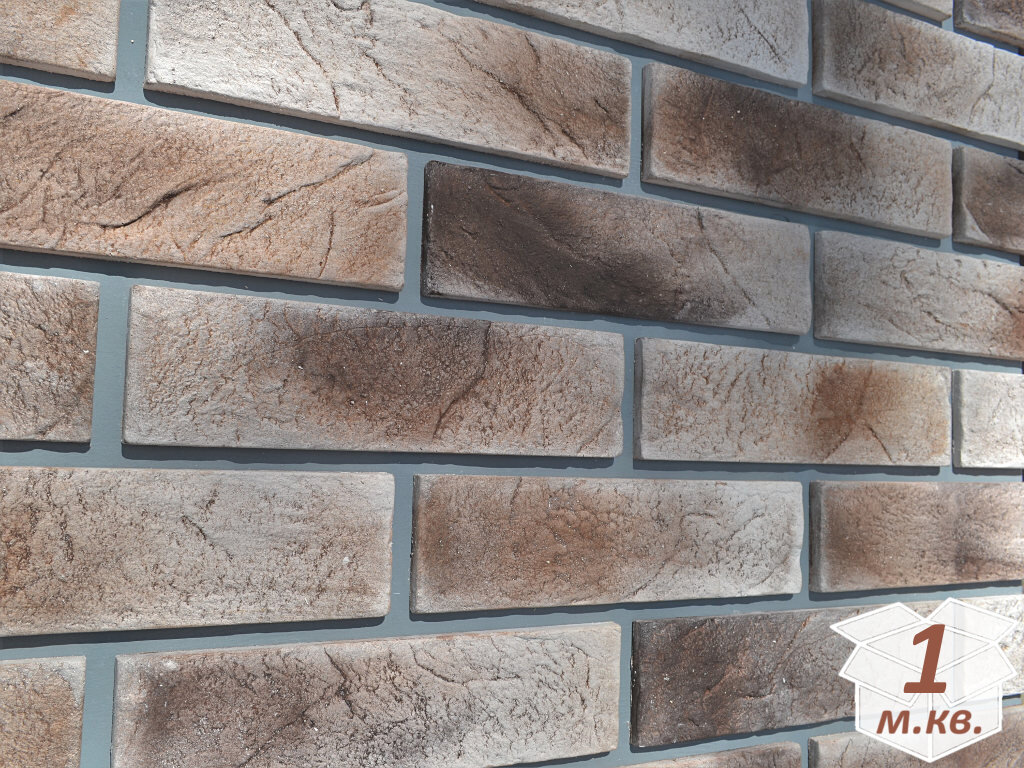 Декоративный кирпич Русский Камень Старый Аликанте, 1 м. кв.