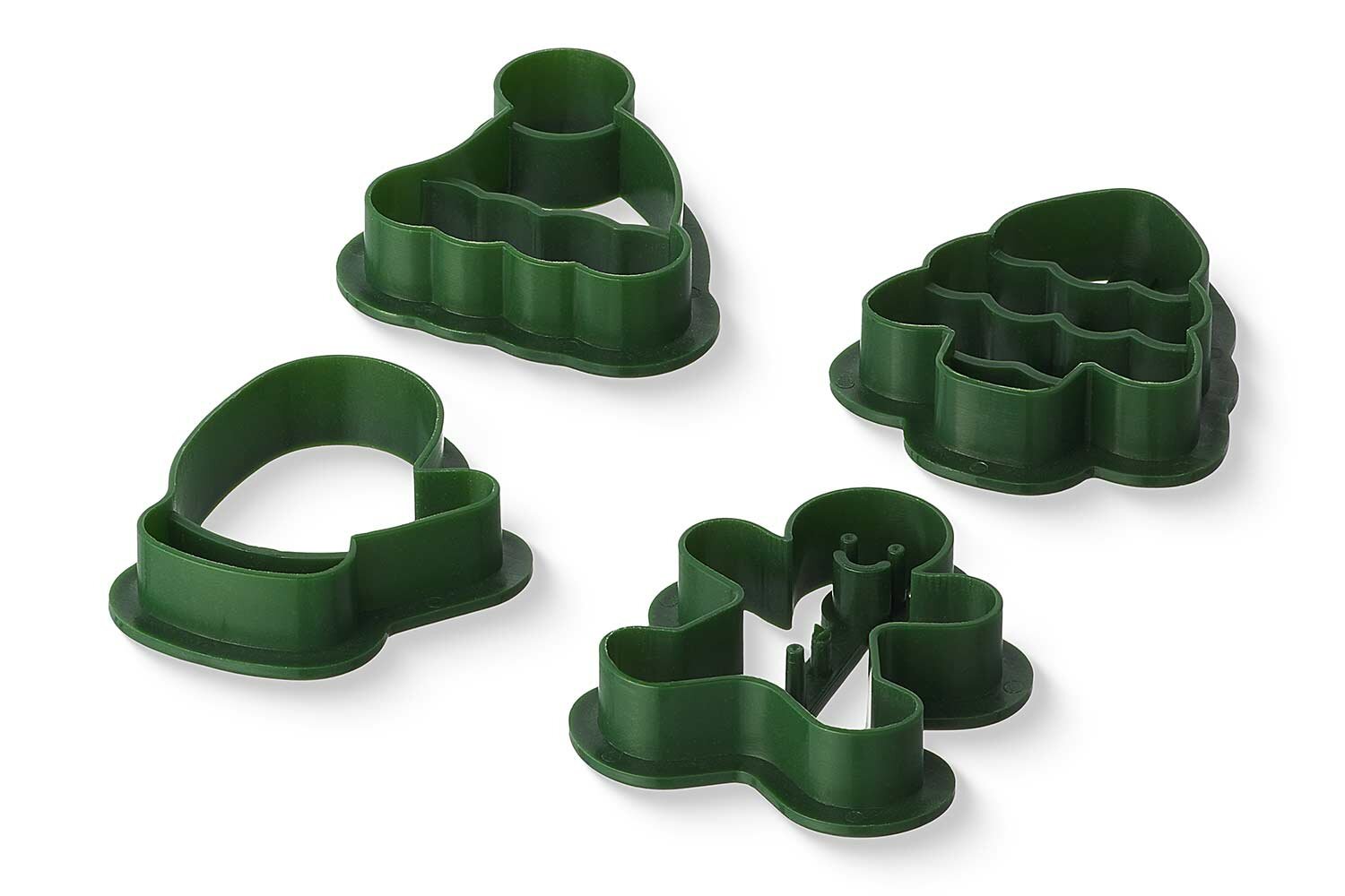 HOFF набор форм для выпечки рождественского печенья 5×1.1×4.2 см, комплект из 4 шт