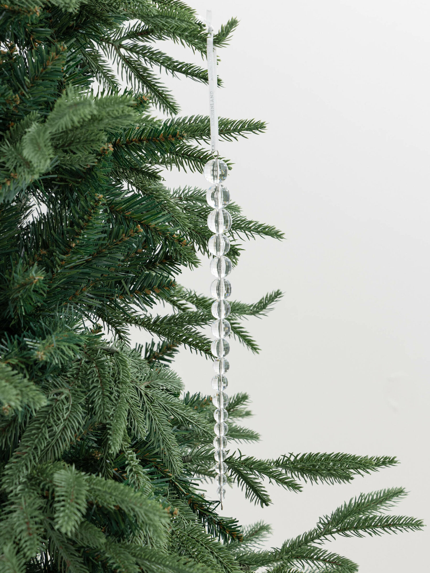 Игрушка елочная, 27 см, пластик, Бусины, Ice crystal, Kuchenland