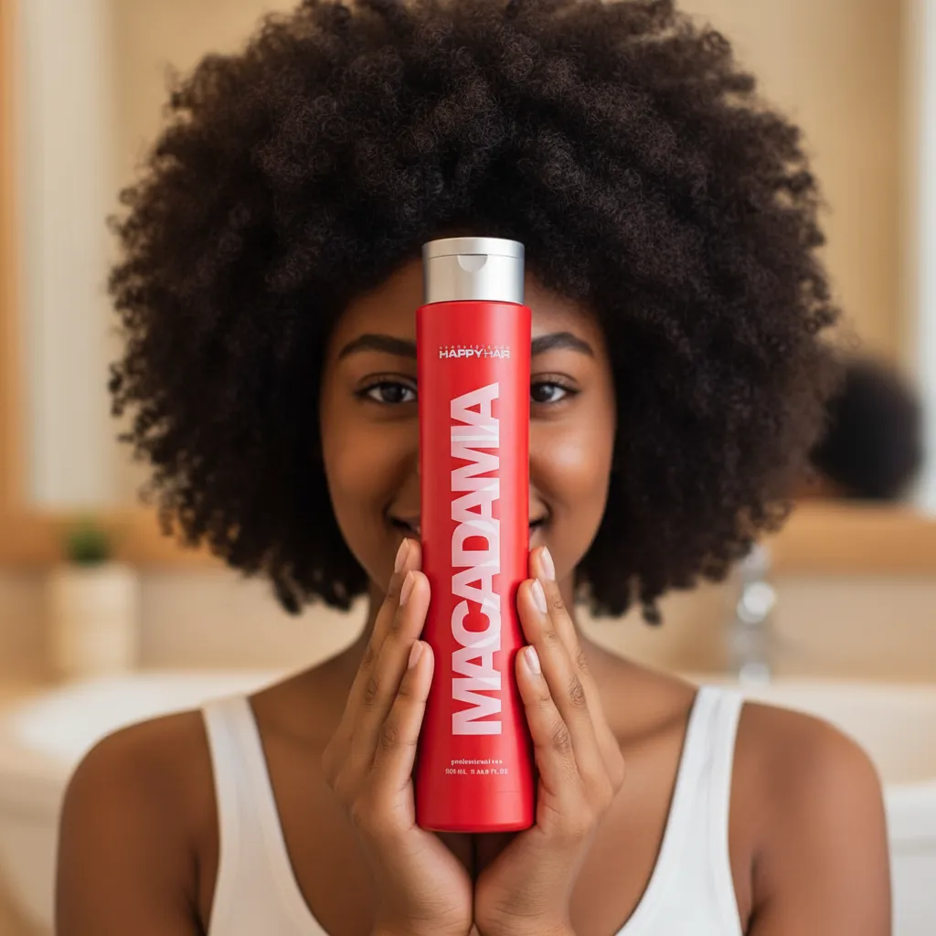 Happy Hair Macadamia Gloss кератин 500 мл