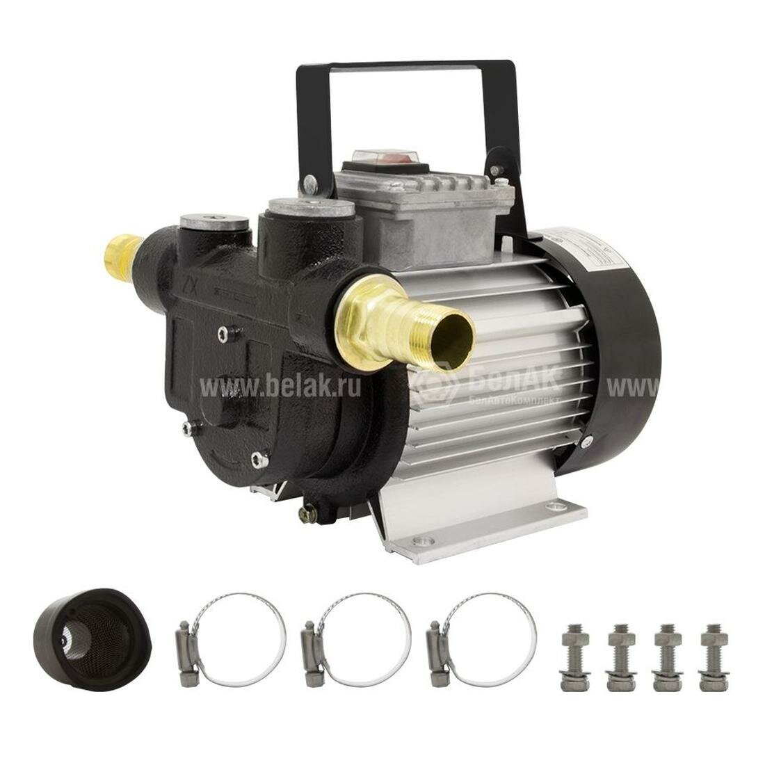 Насос перекачки топлива "Арес" 220V 60 л/мин. "БелАК" БАК.11060