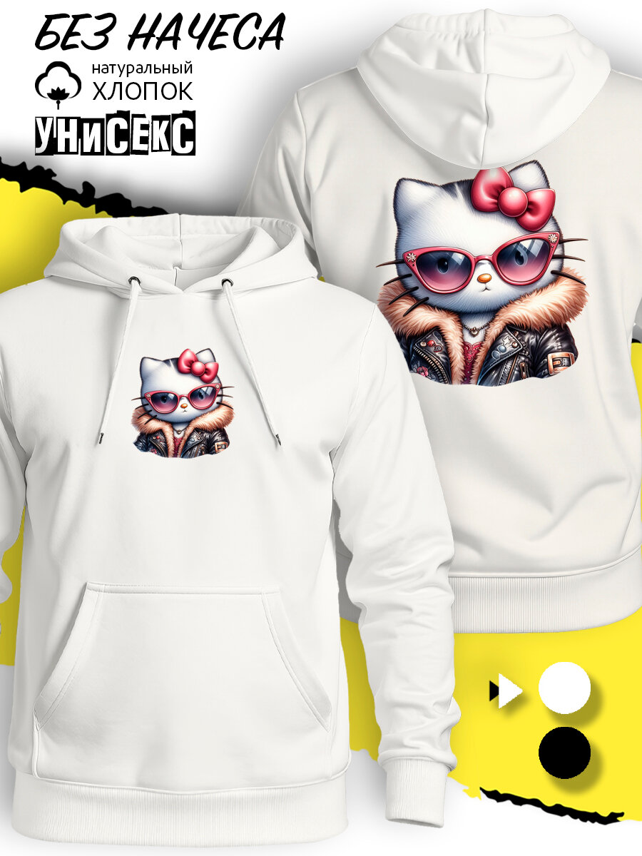 Худи Толстовка свитшот Хеллоу Китти Hello Kitty