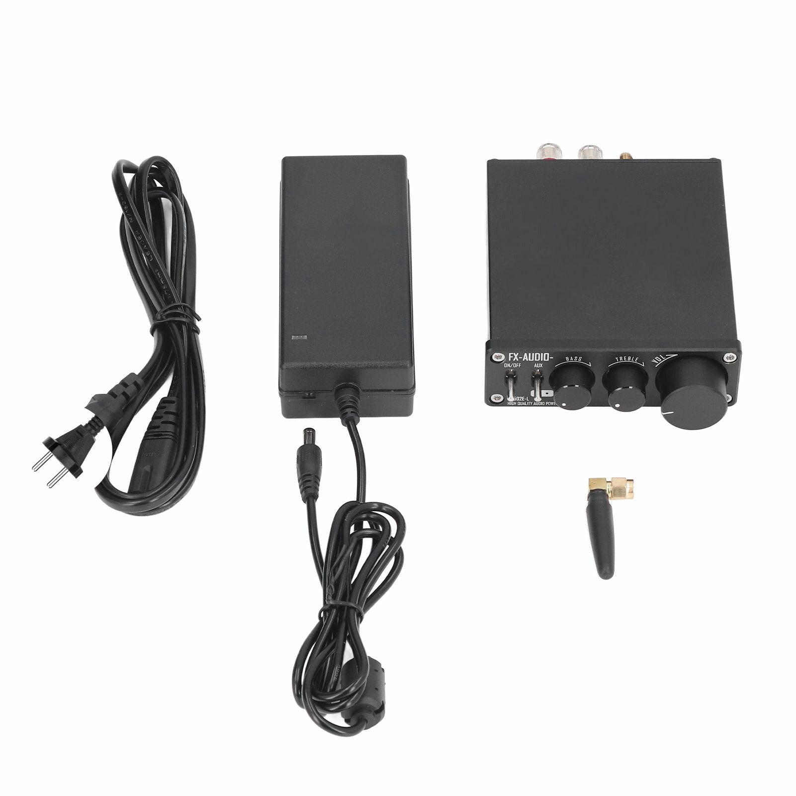 Усилитель мощности Bluetooth алюминиевый 100-240V