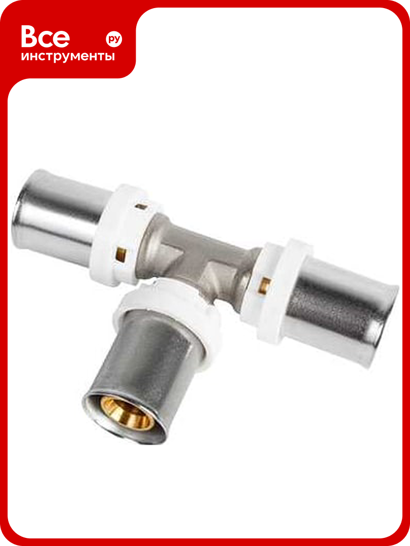 Тройник равносторонний пресс-фитинг K-FLEX SOLID 20 мм 86MLAJ1A020000C