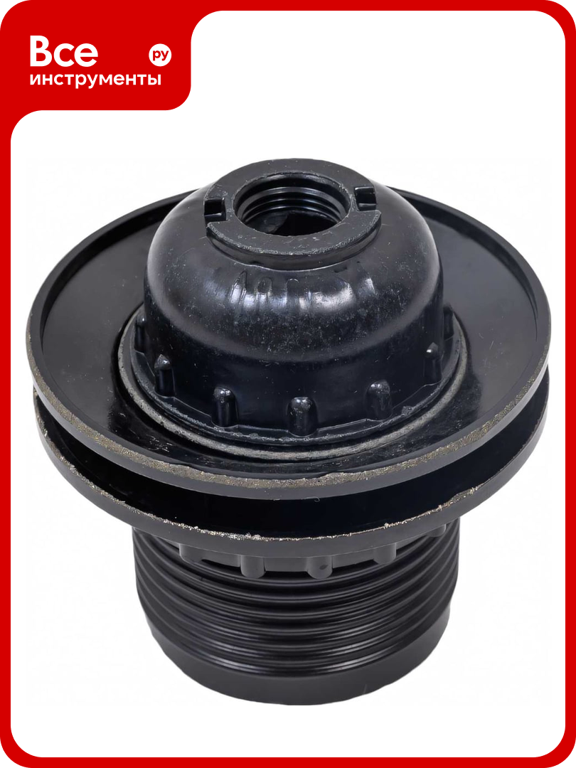 Электропатрон, ООО, ООО Ливны-Электро с 2-мя прижимными кольцами Е 27Н-056 эппк 256, подключения электрических ламп к