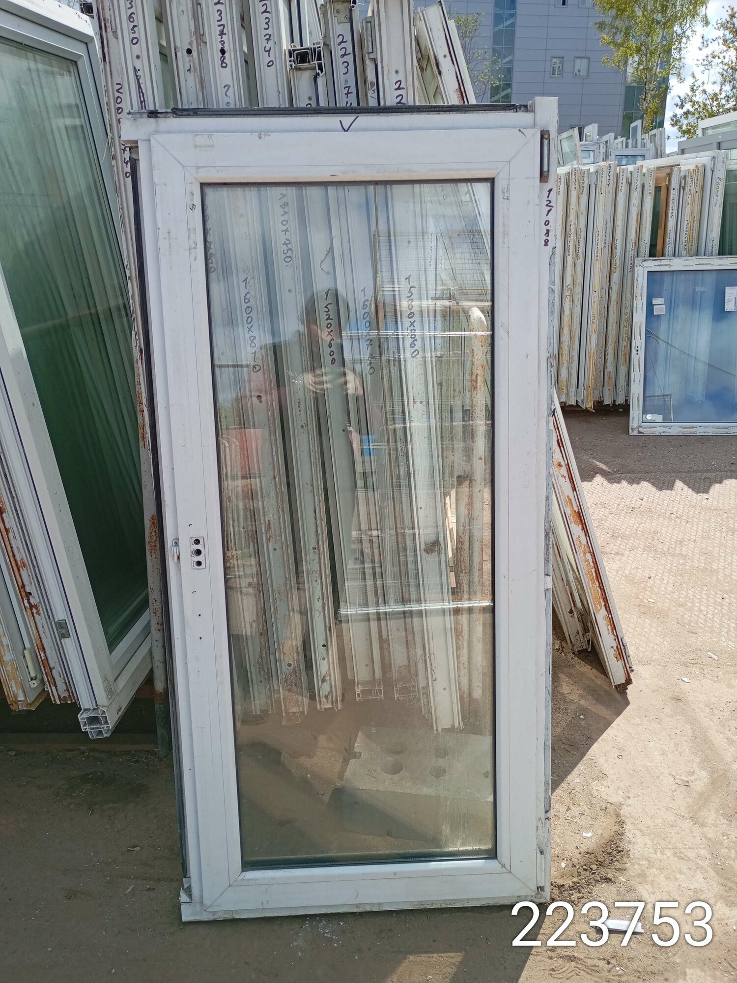 Пластиковые Окна Б/У 1610(в) х 790(ш) Некондиция