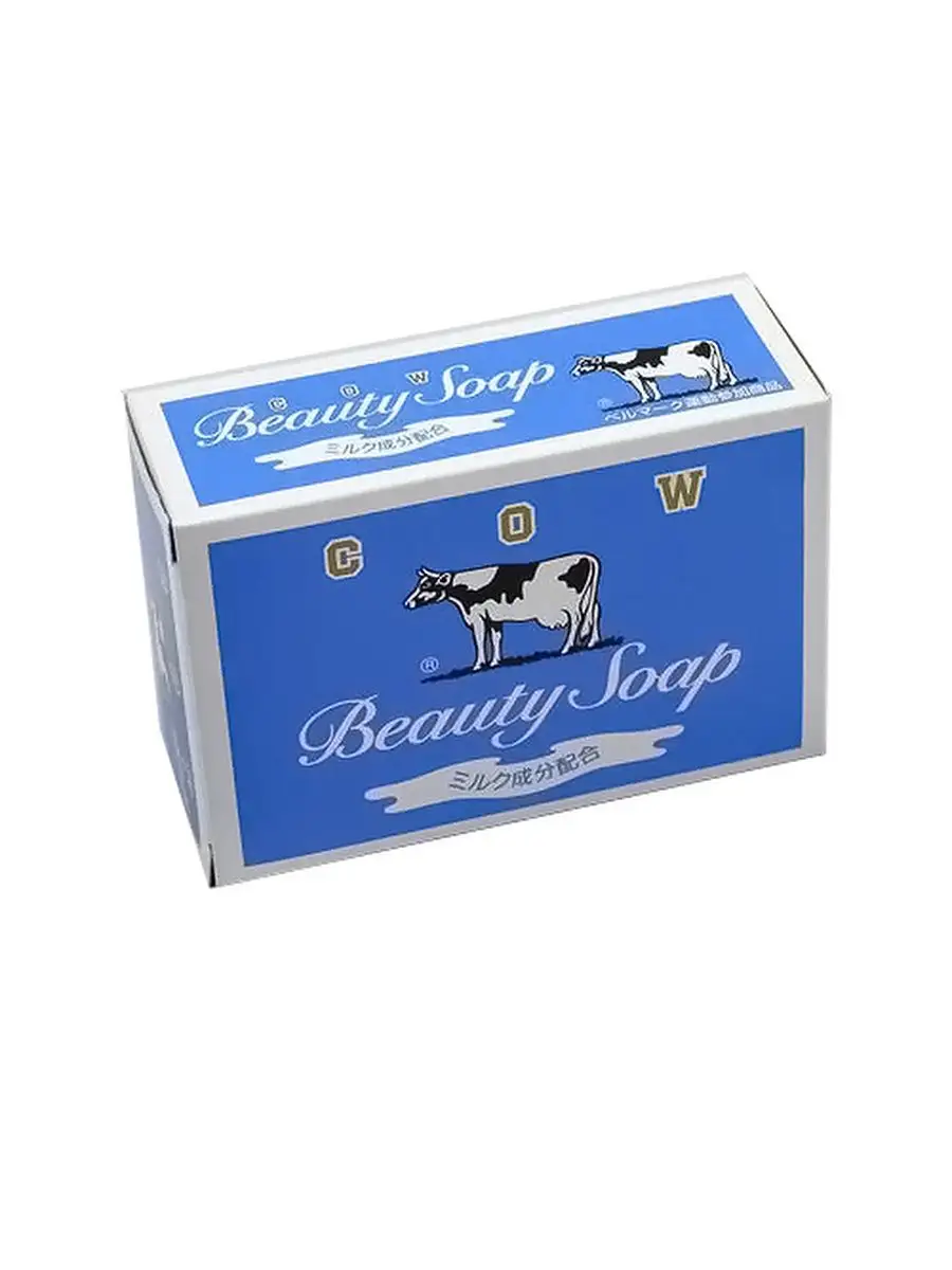 COW BRAND Beauty Soap Туалетное мыло с молоком аромат жасмина 85 гр, 1 шт