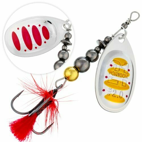 Блесна вращающиеся Pontoon 21 Ball Concept №2 4,7гр. #BT02-054