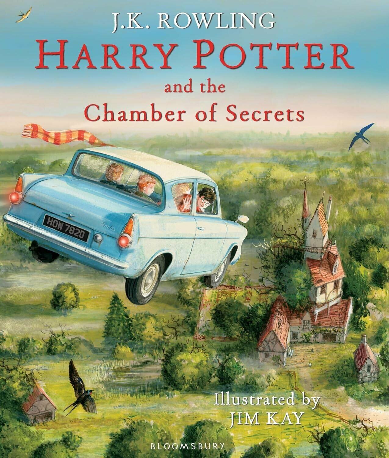 Joanne Rowling. Harry Potter and the Chamber of Secrets Illustrated Edition (J.K. Rowling) Гарри Поттер и Тайная комната Илл. издание/ Книги на