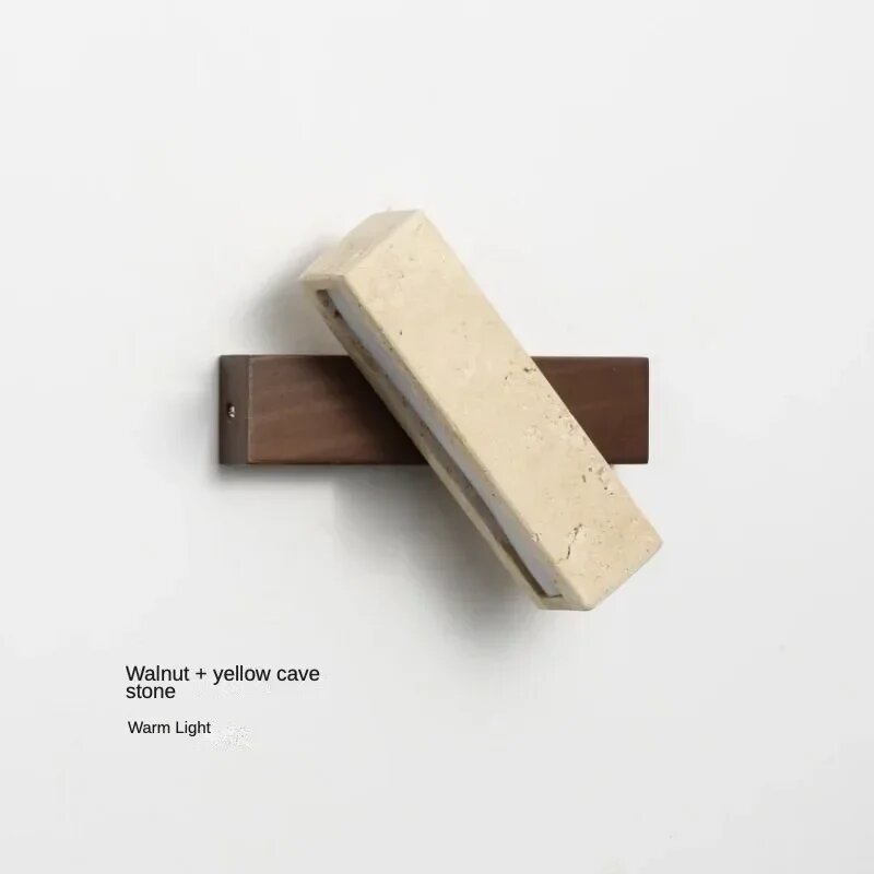 Настенный светильник из камня m001