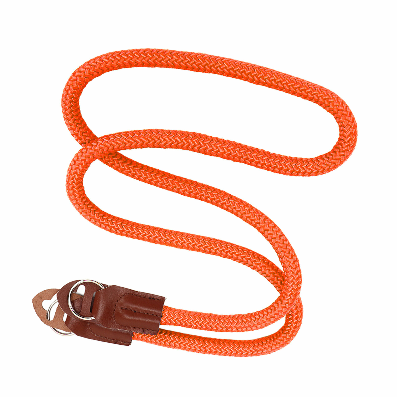 Удобный ремень на шею и плечо для цифровой зеркальной камеры, оранжевый, из натуральной кожи и нейлона