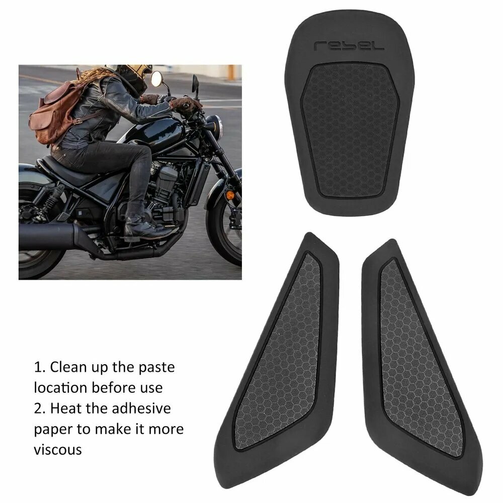 Наклейка на топливный бак мотоцикла, резиновые наколенники, защитные накладки для CMX1100 REBEL 1100