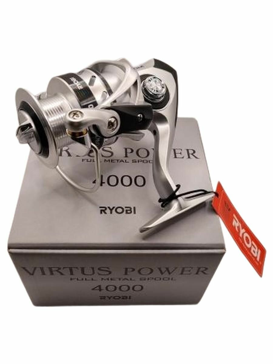 Катушка Ryobi Virtus Power 4000 обновлённая спиннинговая катушка с 6+1 подшипниками и передним фрикционом