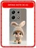 Чехол на Infinix Note 30 4G / Инфиникс Нот 30 4G с принтом "Крольчонок в вязаной...