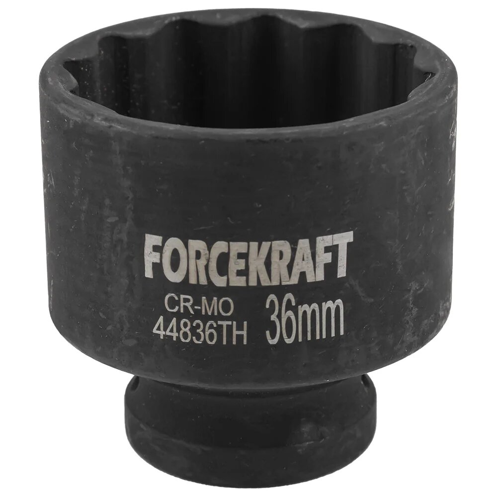 Forcekraft Головка ударная тонкостенная 36мм (12гр.),1/2" FK-44836TH(56095)