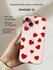 Чехол на Apple iPhone 15 / Айфон 15 с принтом "Сердечки-леденцы 2 - 14 февраля",...