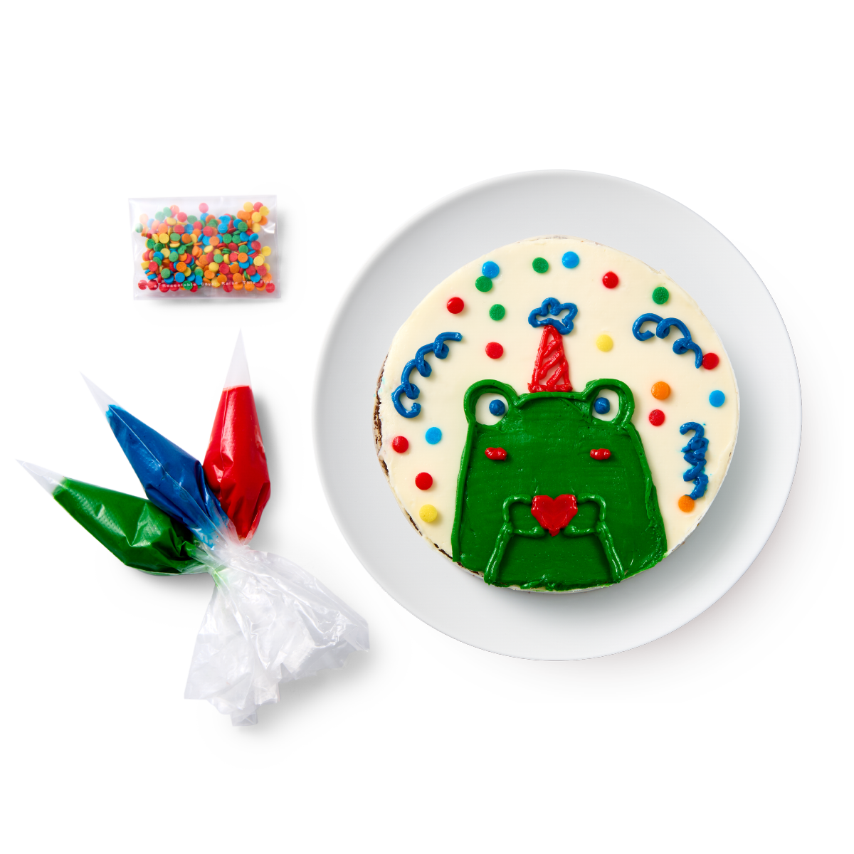 Бенто-торт SweetMarin, шоколадно-карамельный, картонная упаковка, 1 шт.