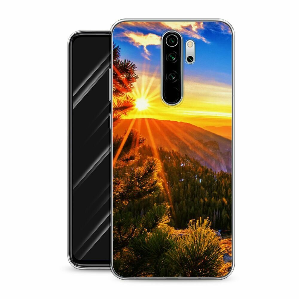Чехол на Xiaomi Redmi Note 8 Pro / Сяоми Редми Нот 8 Про с принтом Восход 4 — фото 1