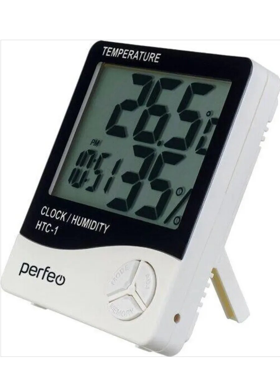 Часы-метеостанция (PF_C3643) LEIN - PF-HTC-1 Белый