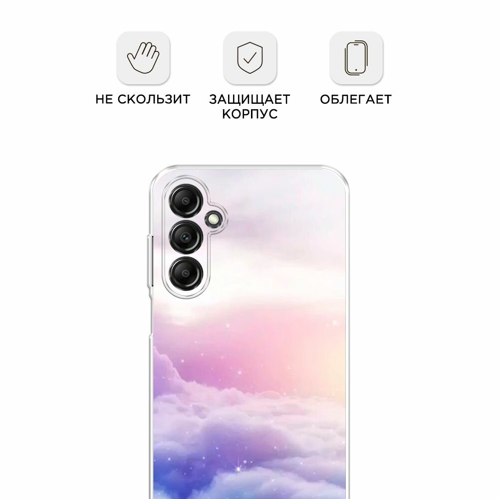 Чехол на Samsung Galaxy A15 / Самсунг А15 с принтом "Небеса" — фото 1