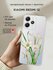 Чехол на Xiaomi Redmi 12 / Сяоми Редми 12 с принтом "White lily", прозрачный