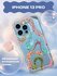 Чехол на Apple iPhone 13 Pro / Айфон 13 Pro с принтом Цветовые изгибы