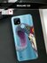Чехол на Realme C21 / Реалми С21 с принтом "Мифический череп", прозрачный
