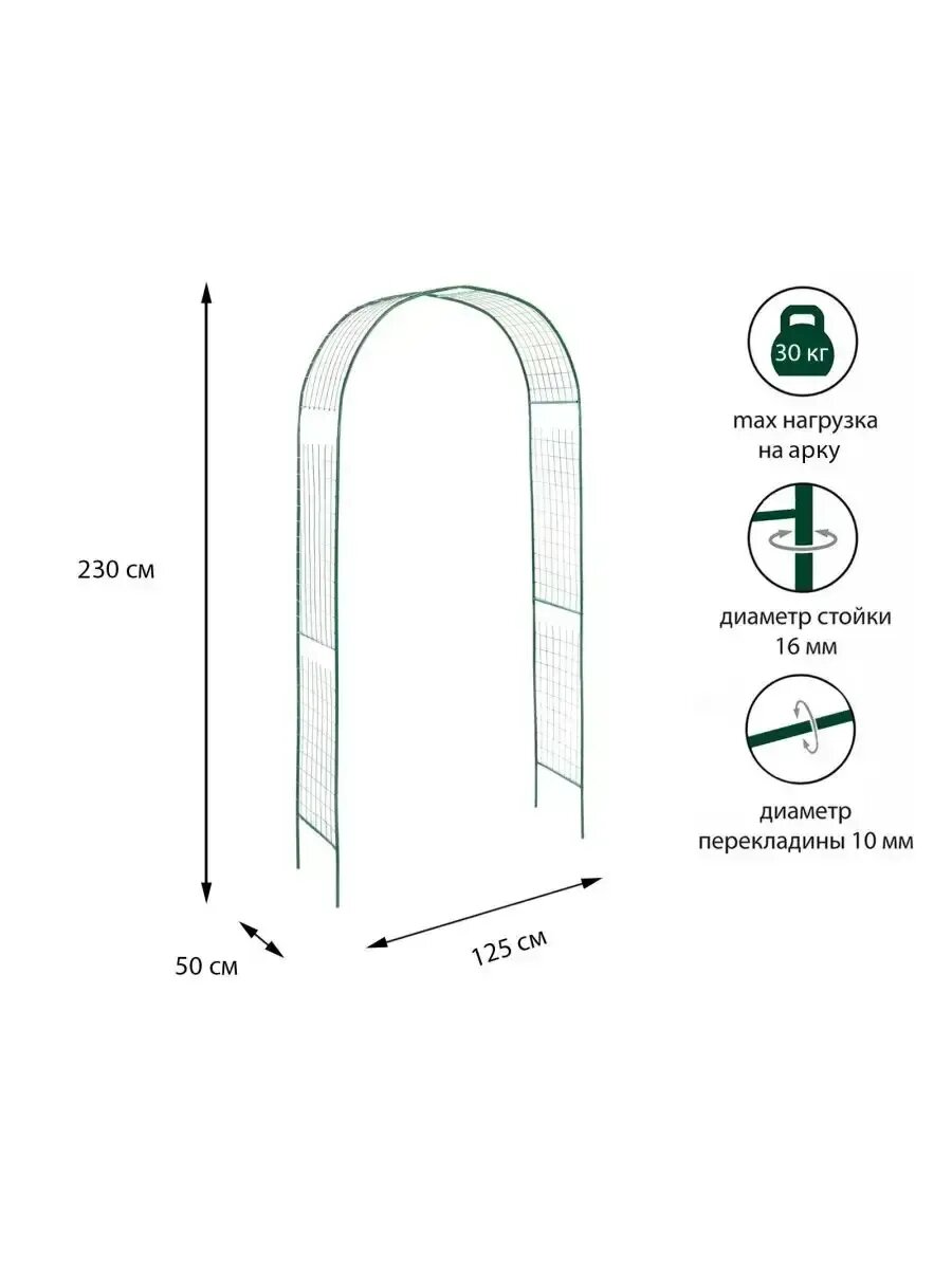 Арка садовая для вьющихся растений