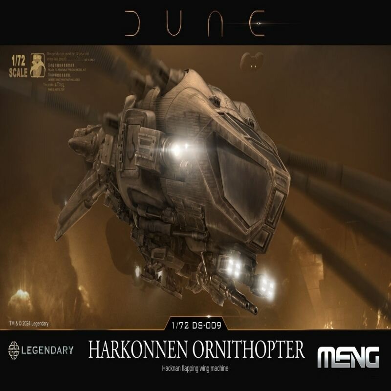 Meng Model ds-009 1/72 harkonnen ornithopter самолеты
