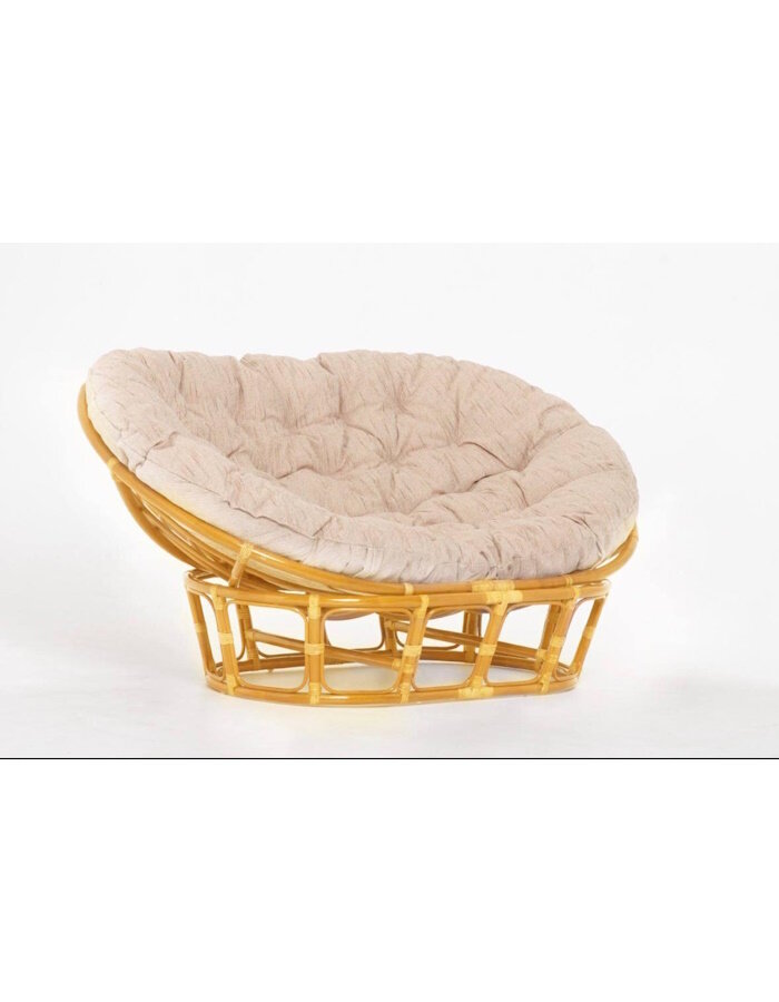 Кресло "Mamasan" VINOTTI 23/02 Цвет: медовый, подушка рогожка