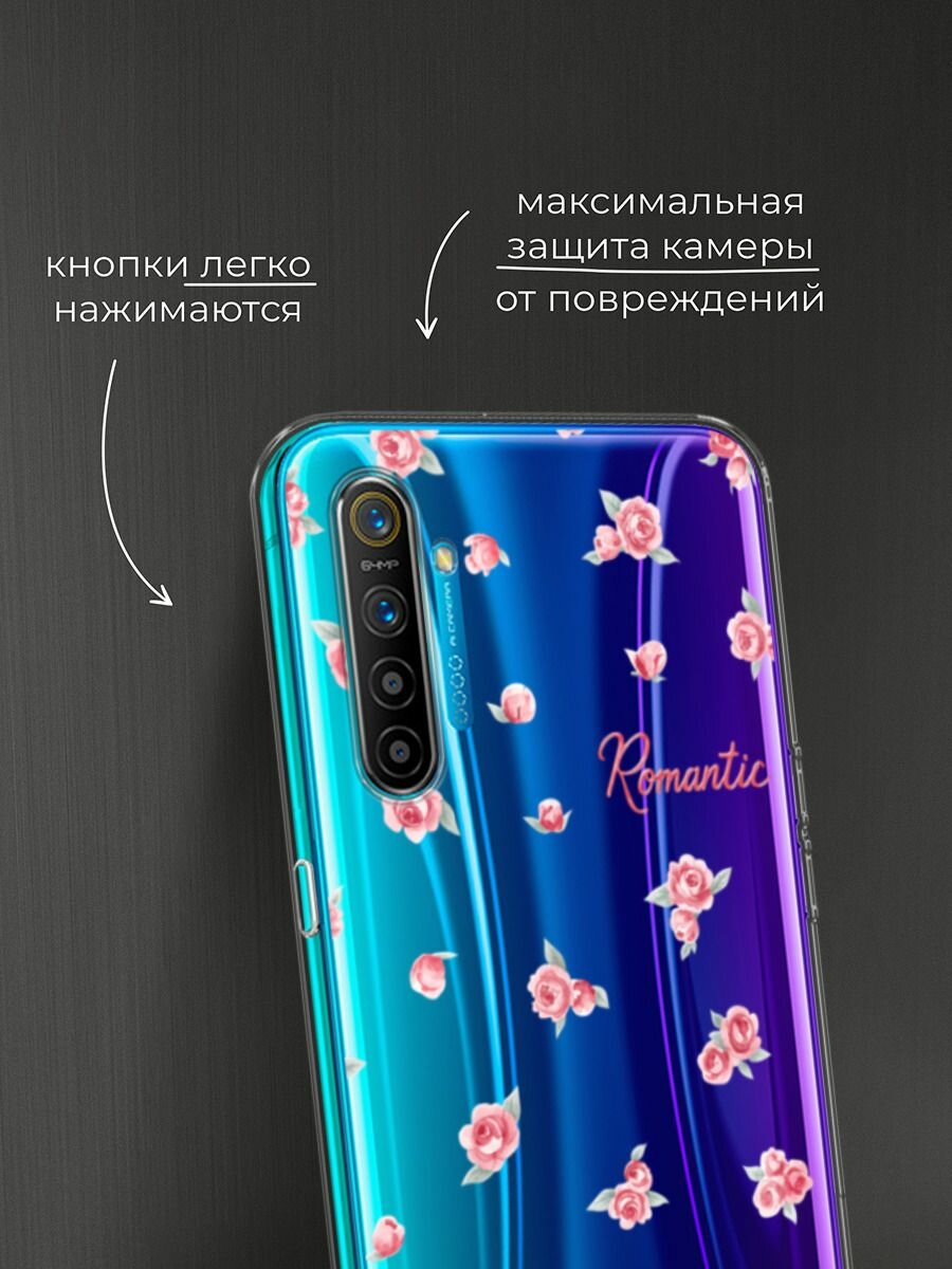 Чехол на Realme XT / Реалми XT с принтом "Romantic 3" — фото 1
