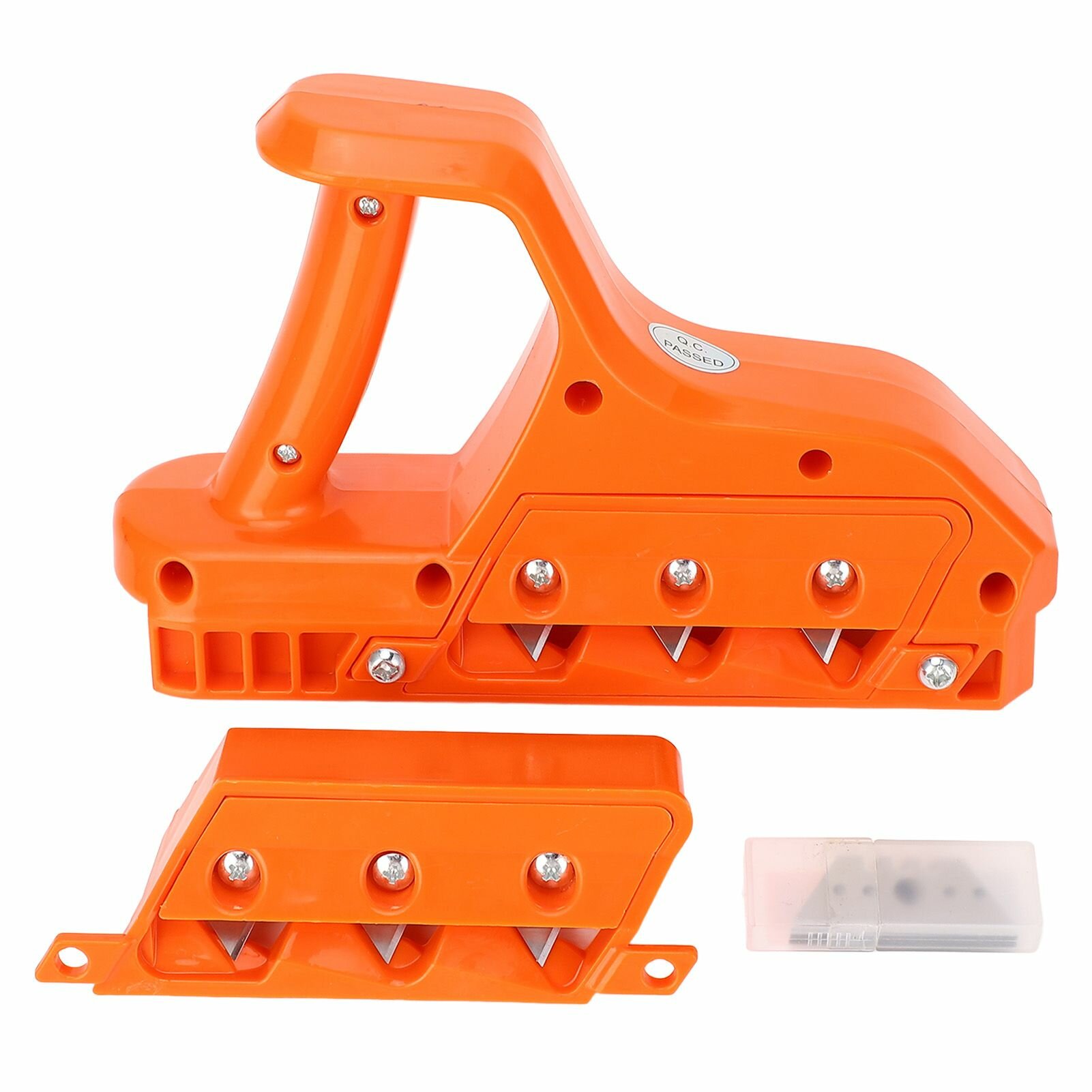 Быстрый резак для гипсокартона с 3 лезвиями, фаска 45-60 градусов, кромкорез для гипсокартона, сухой стены, мягкой древесины, пластика, ручной рубанок