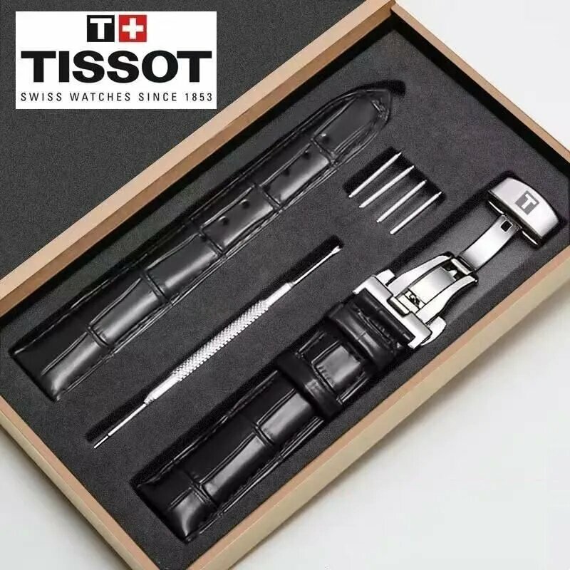 Tissot Браслет для часов Натуральная кожа