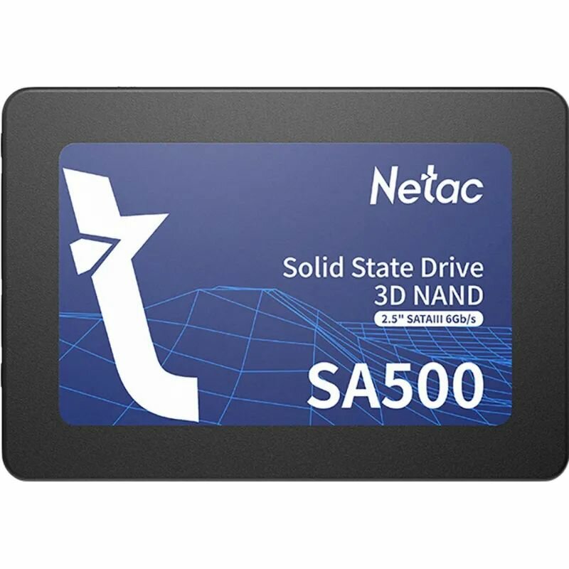 SSD накопитель Netac SSD SA500 240GB 2.5 SATA 3D NAND(NT01SA500-240-S3X)