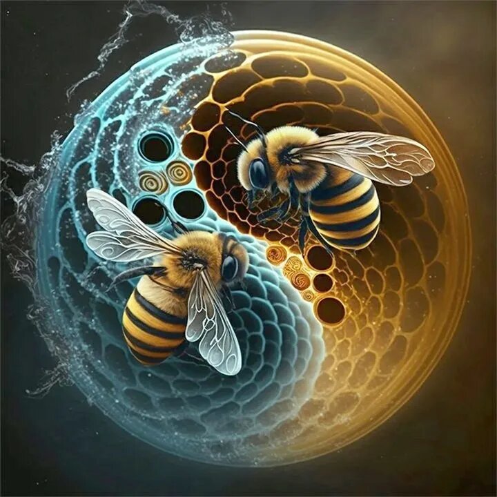 HUACAN Набор для вышивки крестом "Драконы, рыбки, животные", 11CT 30x30cm, 825, 11CT picture printed