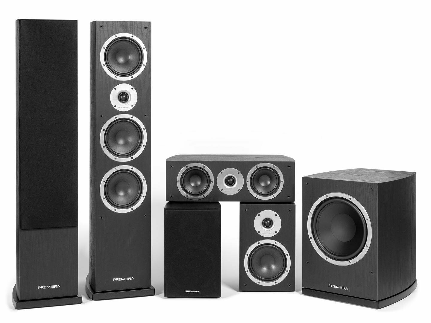 Premiera Комплект Акустики 5.1 Premiera Ds-631+ds-521c+ds-501+ds-10sa Black