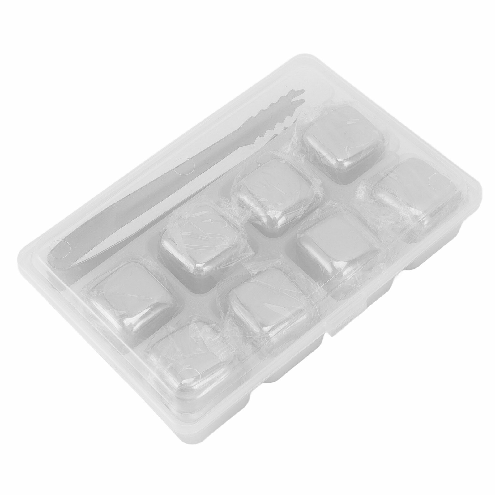 Металлический виски кубики льда