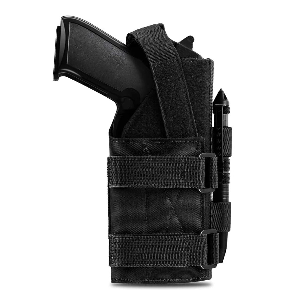 Тактическая кобура на бедро Black для Glock
