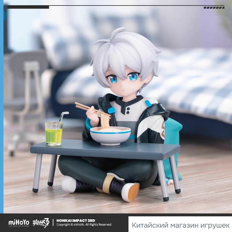Honkai Impact 3rd Kevin Kaslana: Little Flame-Chaser Ver. Complete Figure Аниме фигурка 8.7cm, Kevin Kaslana